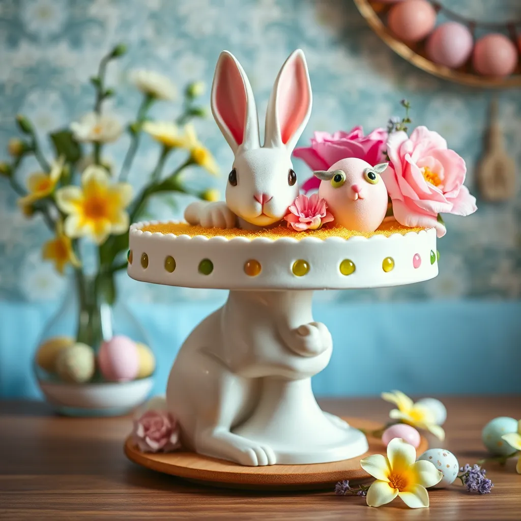 Easter Bunny Cake Stand: Significance and Design Ideas