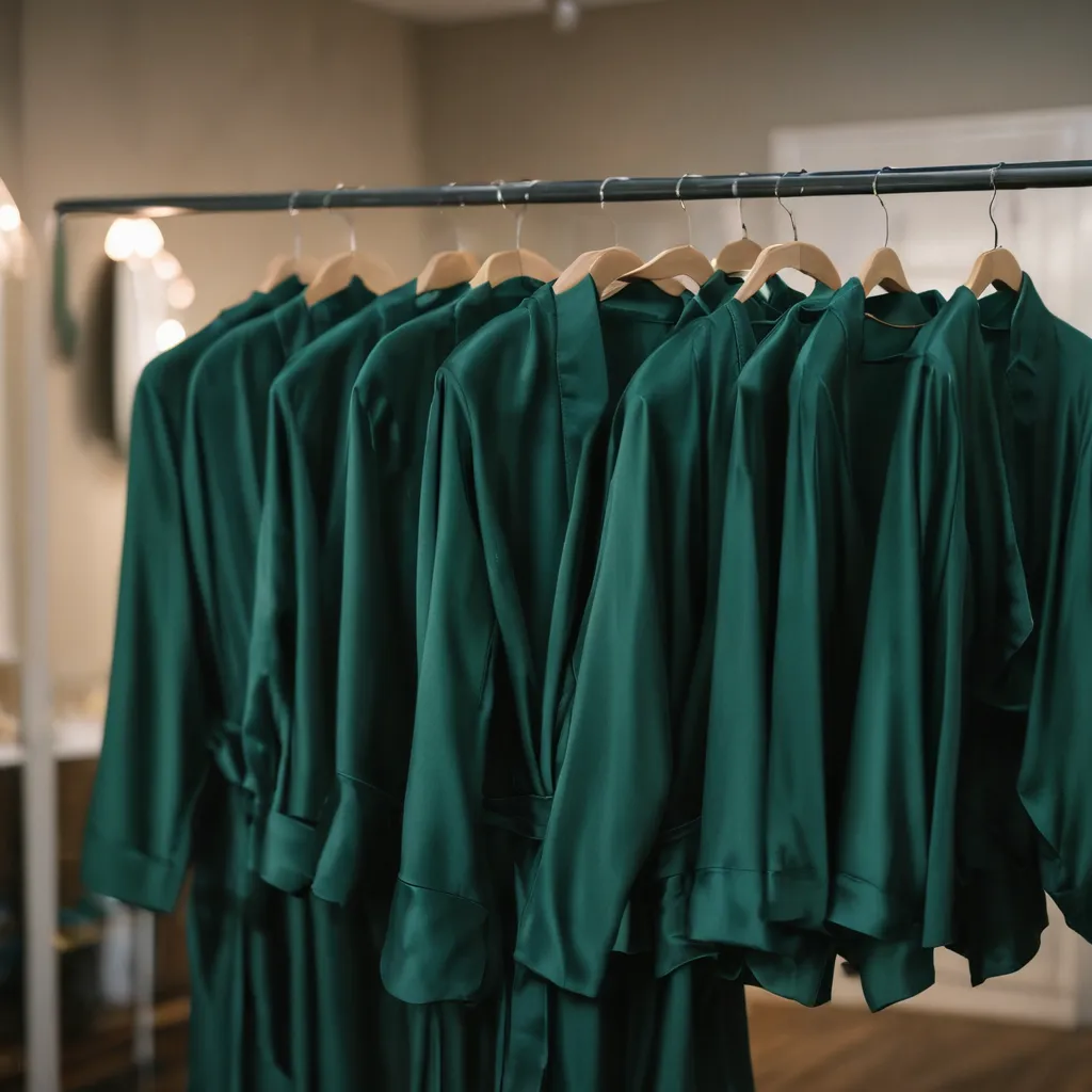 Dark Green Bridesmaid Robes: A Complete Guide