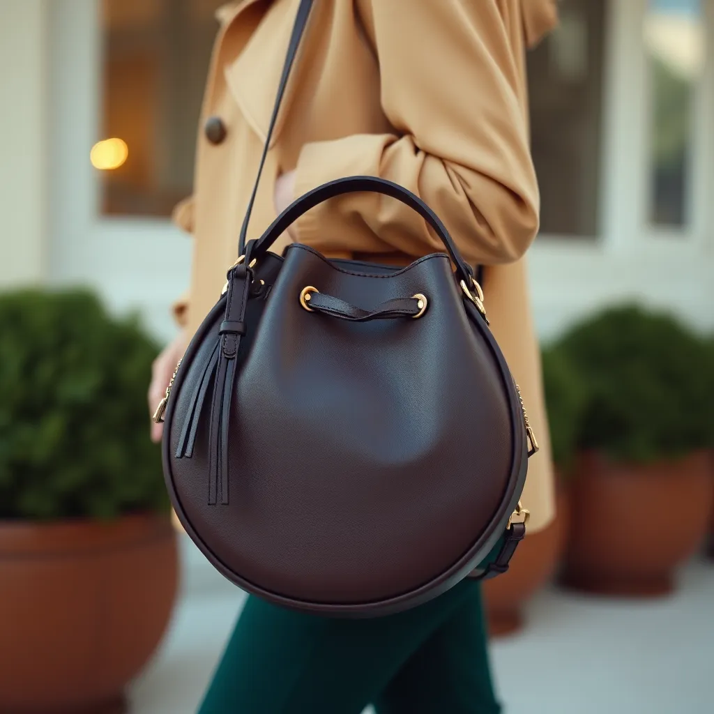 Exploring the Allure of the Round Bucket Bag