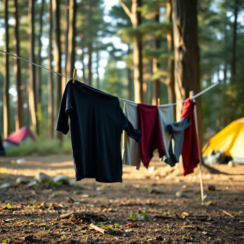 Portable Clothes Lines for Camping: Essential Guide